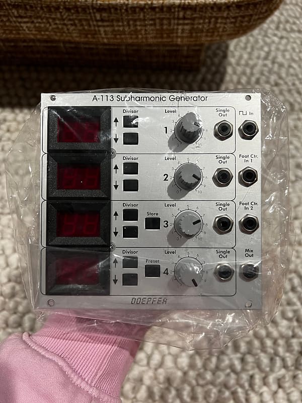 Doepfer A-113 Subharmonic Generator - Silver | Reverb