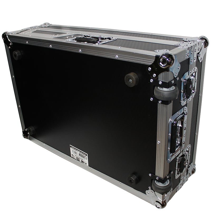 PROX Flight Road Case for DJ Single Turntable In Battle Mode | Reverb