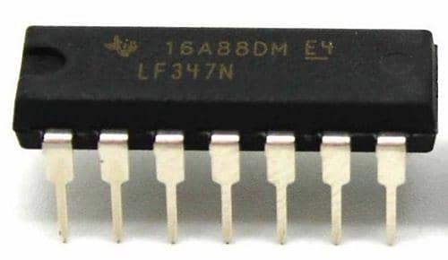LF347N LF347 Quad Operational Amplifiers DIP-14 - 10 | Reverb