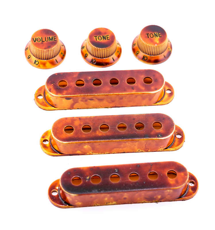 AGP ™ - Relic Fender ® Stratocaster Aged Pickups Covers | Reverb