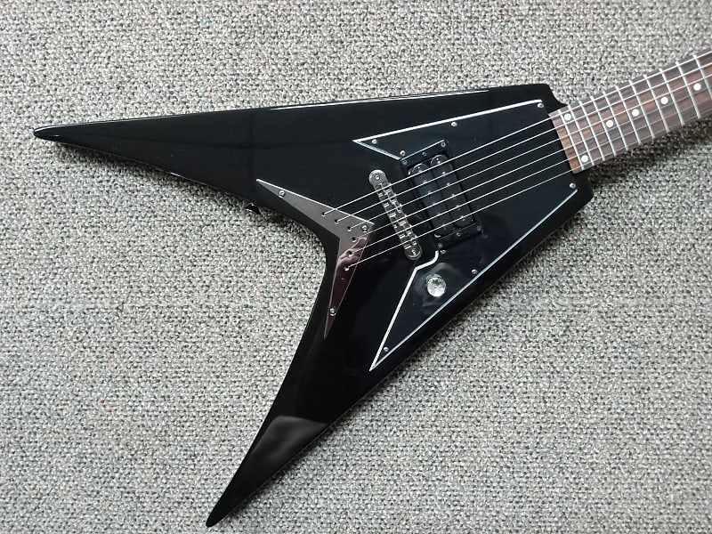 Samick JTR Designs SV10 Sylvia Flying V Black | Reverb