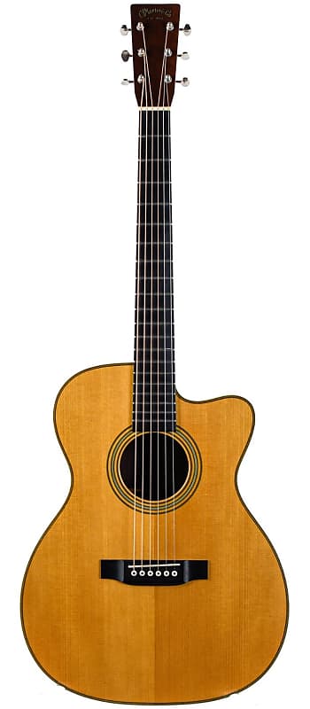 Martin OMC-28M Laurence Juber Madagascar Adirondack 2007 | Reverb