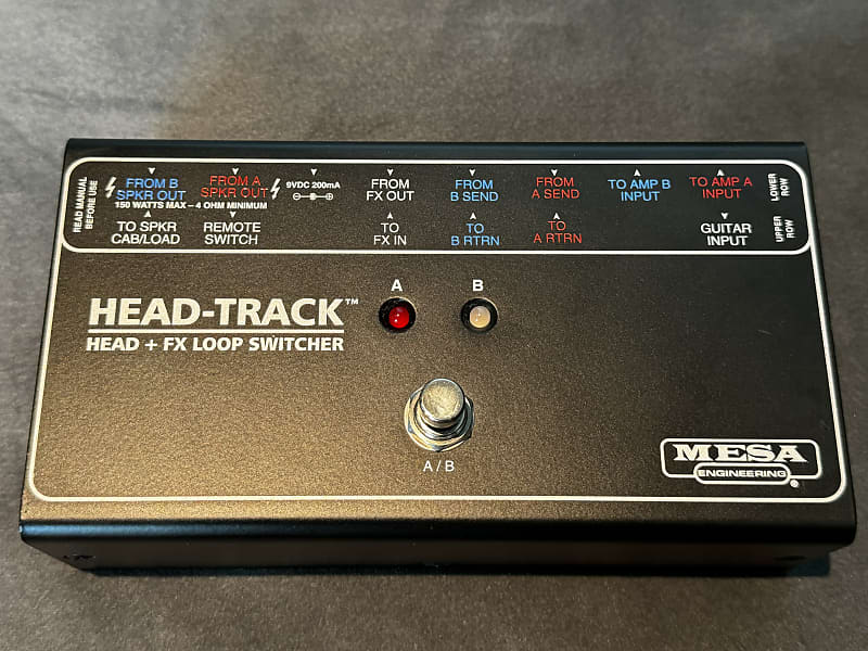 Mesa Boogie Head Track Head and FX Loop Switcher 2010s - | Reverb