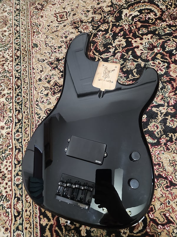Fender licensed USA Warmoth precision bass body EMG Music Man | Reverb