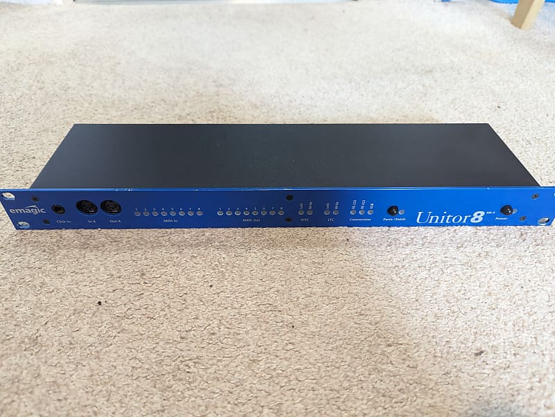 Emagic Unitor 8 Mk II - Blue | Reverb