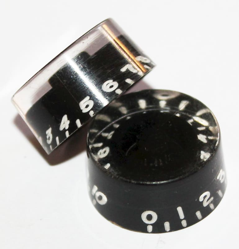 Gibson Black Barrel Knobs Speed Knobs | Reverb UK
