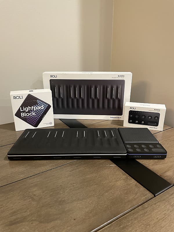 ROLI Seaboard Block, Lightpad M, and Touch Block | Reverb