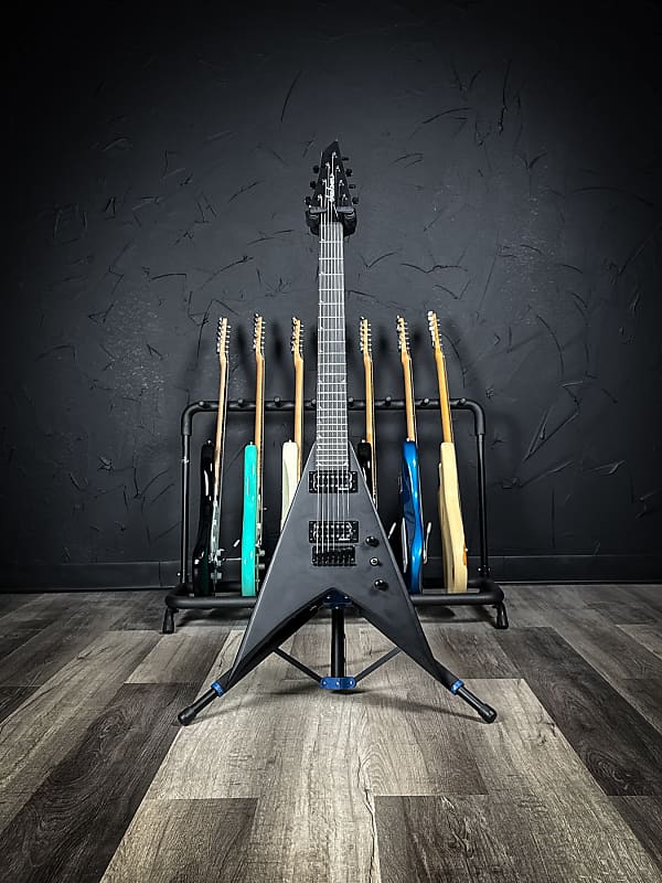Jackson JS22-7 King V - Satin Black | Reverb