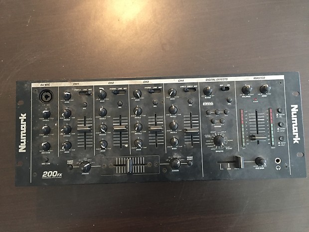 Numark 200FX DJ Mixer - Rack Mountable | Reverb