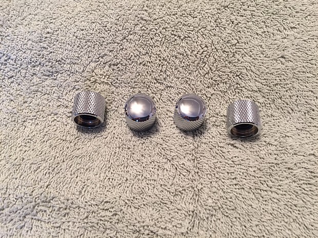 Gibson USA Chrome Metal Speed Knobs 2016 | Reverb