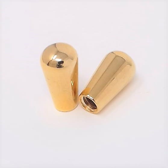 True Custom Shop® Gold Metal Switch Tip for Switchcraft and | Reverb