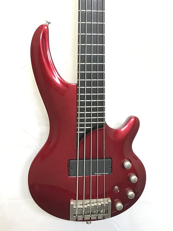 Cort Curbow 5 String Bass Guitars - Red | Reverb