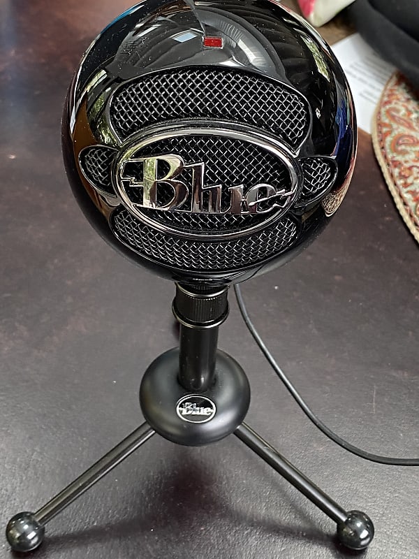 Blue Snowball iCE USB Mic 2010s - Gloss Black | Reverb