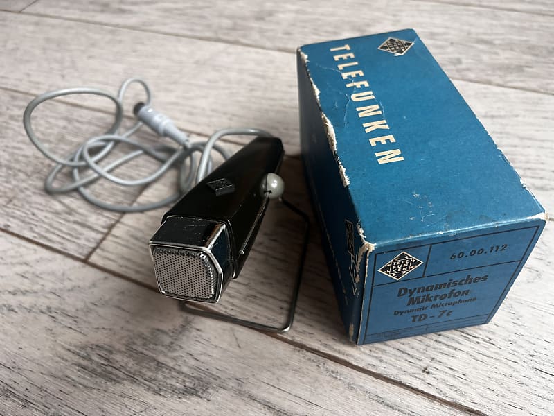 Telefunken TD-7C 1960s - Black | Reverb Canada