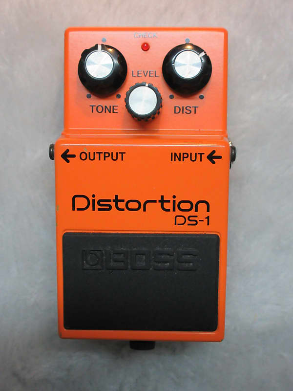Boss DS-1 Distortion Pedal - Silver Label | Reverb