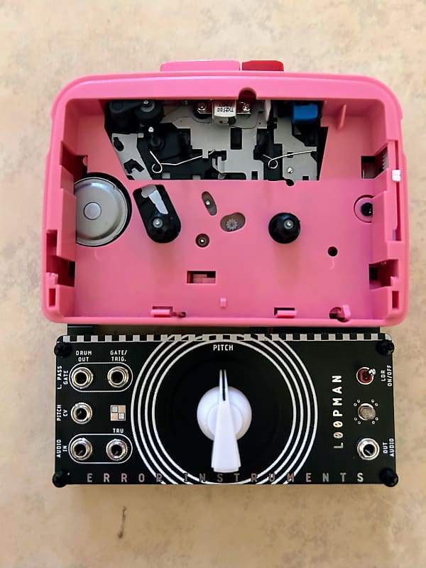 errorinstruments Loopman X Tape Loop Desktop (Pink) - Pink | Reverb