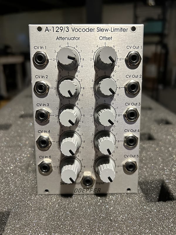 Doepfer A-129/3 Vocoder Slew Limiter | Reverb