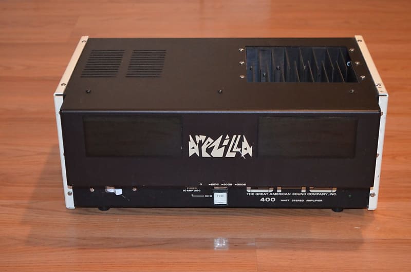 GAS Ampzilla 1 Vintage High-End Stereo Power Amp | Reverb