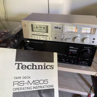 Technics RS-M205 1981 Cassette Deck Recorder | Reverb