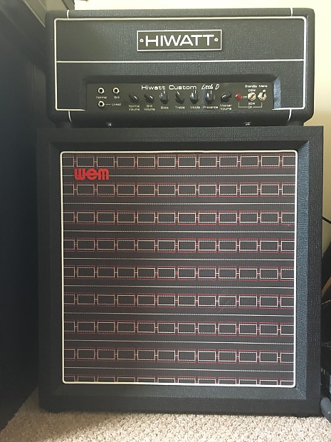 Hiwatt Little D Custom Rig 20/0.5-Watt Amp Head and 1x12 | Reverb