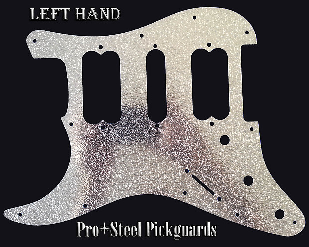 'Buffalo' Pickguard Fender Left Hand Stratocaster HSH Etched | Reverb