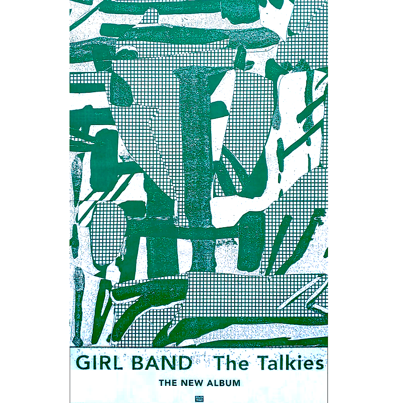 Girl Band The Talkies Ltd Ed RARE Tour Poster! Fontaines D.C | Reverb