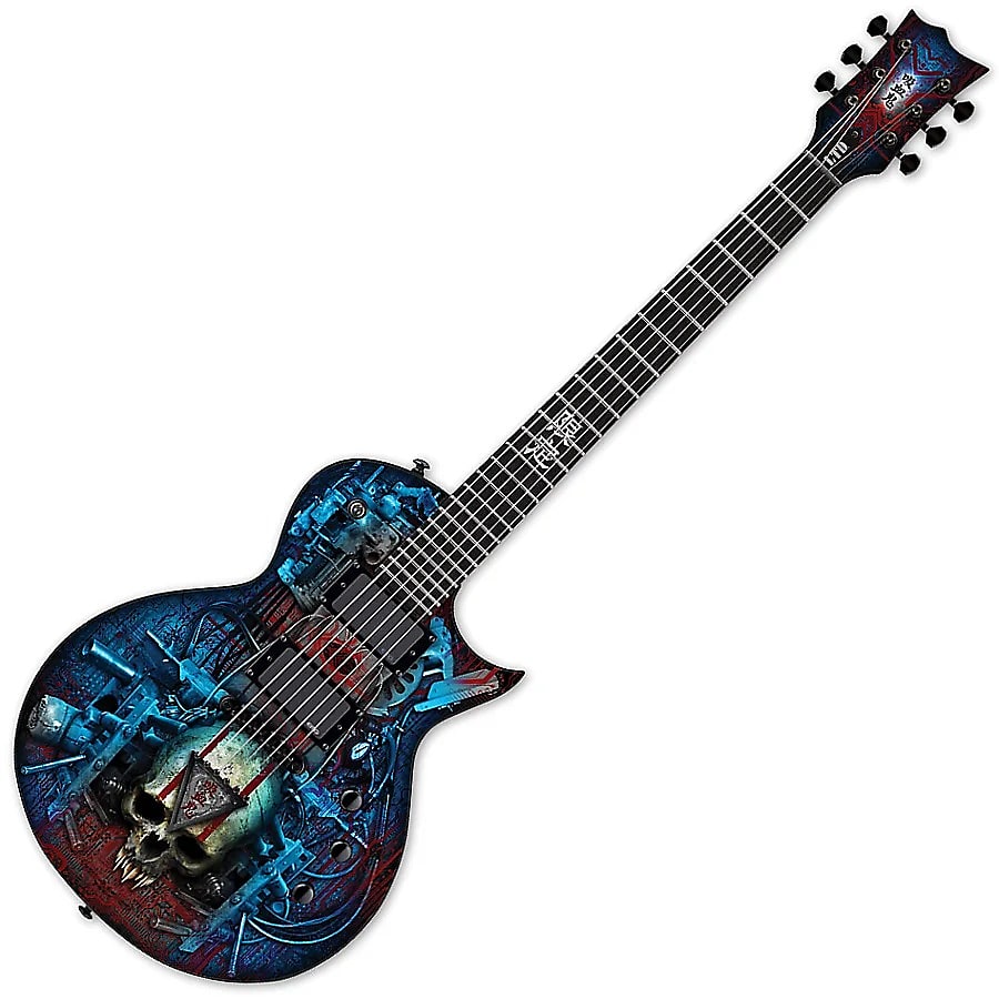 ESP LTD EC Vampire Bio Tech Graphic | Reverb Canada