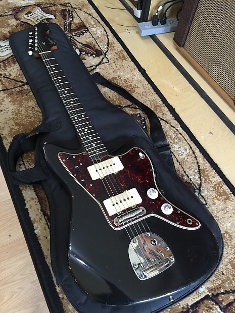 Danocaster 'Offset Body' Jazzmaster Relic 2000's Black Nitro | Reverb