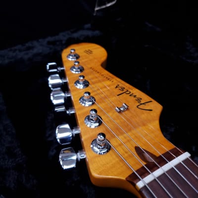 Fender Custom Shop Double Bound Slab Body Stratocaster 2014 | Reverb