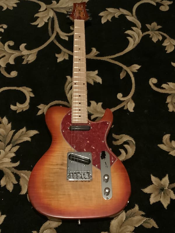 McGill Custom Guitars Bluescaster B Bender Cherry burst | Reverb