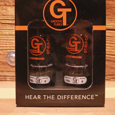 Groove Tubes Gold Series GT-6L6-CHP Q-M Matched Power Tubes | Reverb