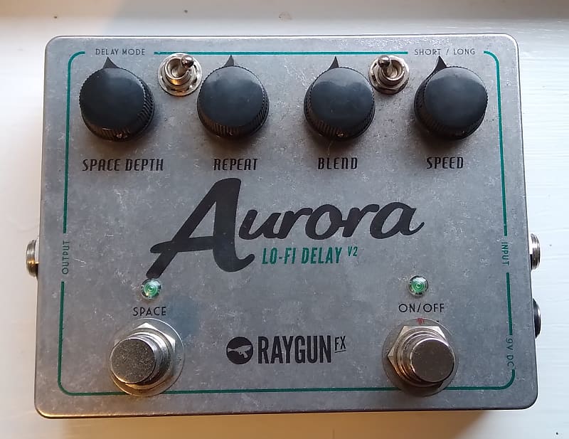 Raygun FX Aurora V2 - Delay Pedal, boxed | Reverb