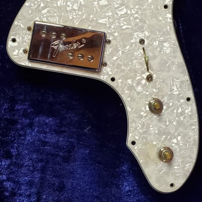 Fender Blacktop Telecaster LOADED Body HH Silver Tele MIM | Reverb