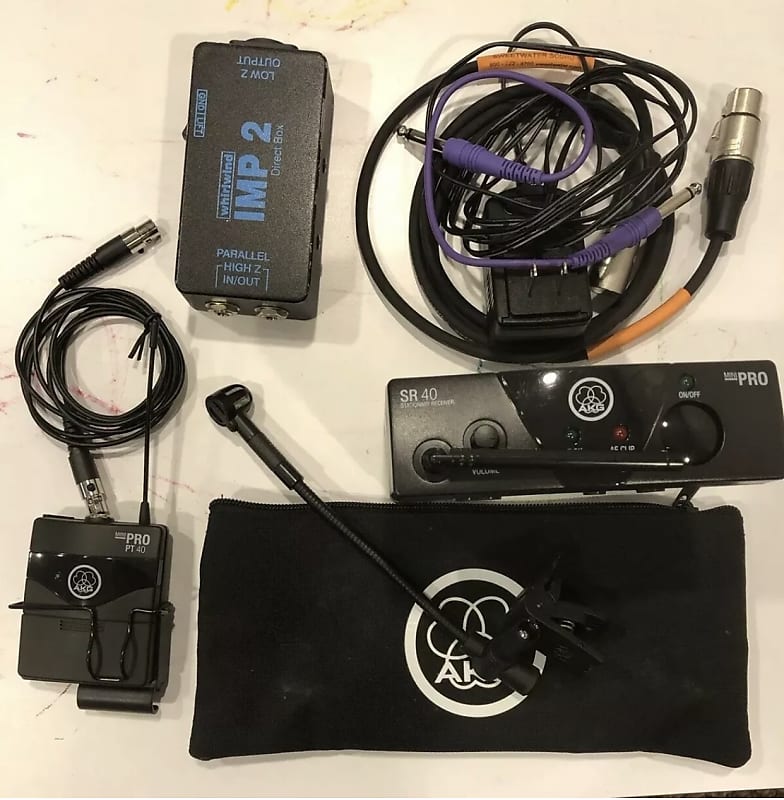 AKG C519 Wireless Mic with Transmitter | Reverb