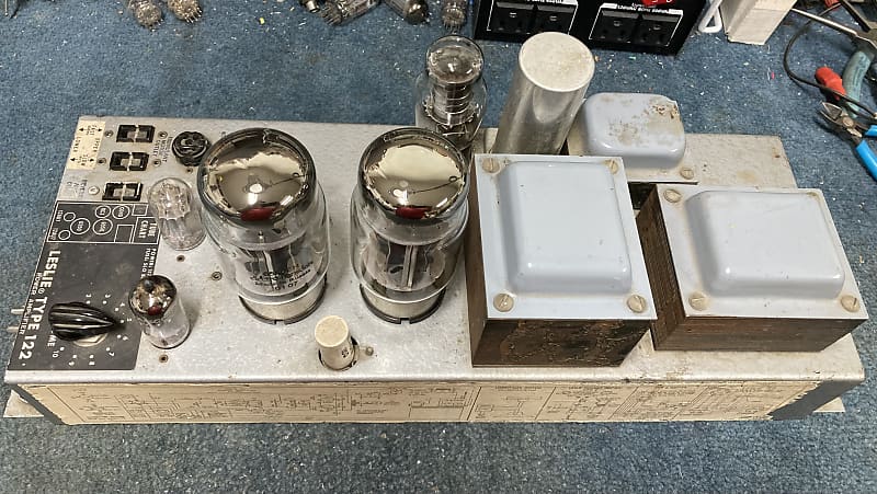 Leslie model 122 power amp | Reverb