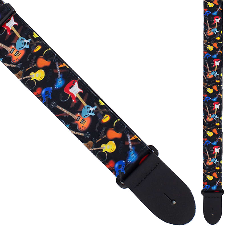 Perri's 2" Fabric Guitar Strap ~ Guitars All Over | Reverb