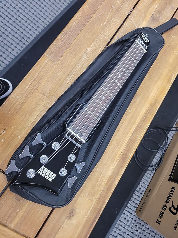 Shred Stick Lowrider Five Bass Practice Tool Black | Reverb