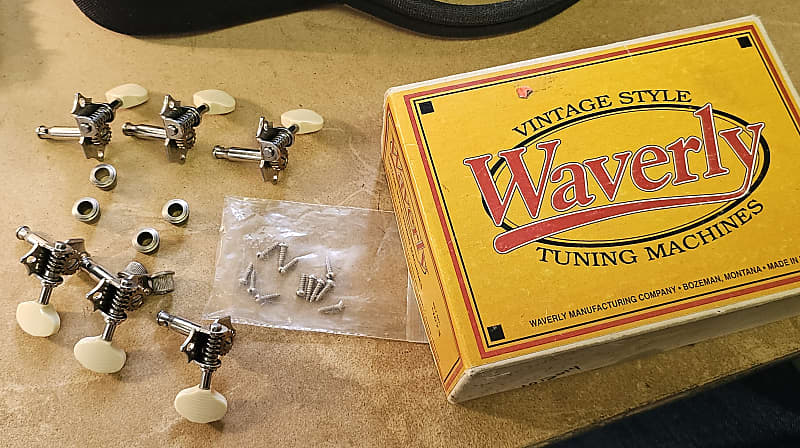 Waverly Tuners 4073 Mid 2000 - Silver | Reverb