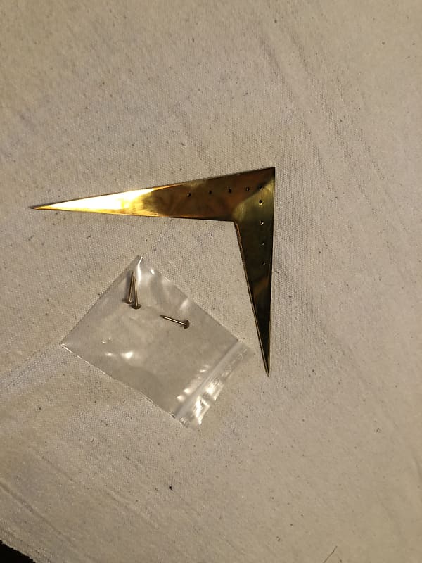 Gibson '58 Flying V Tailpiece String plate 2014 Polished | Reverb