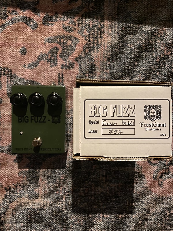 Frost Giant Electronics Green Russian Big Fuzz | Reverb