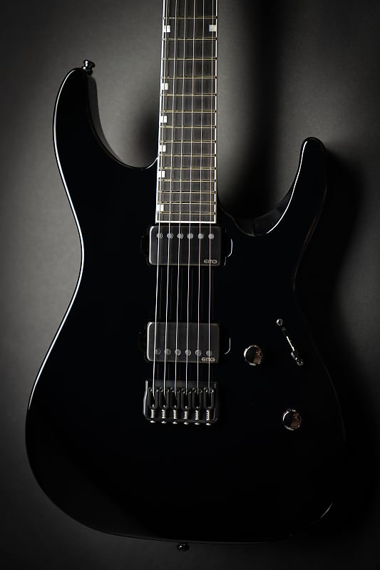 ESP Custom Shop M-II CTM NT-E Black (E3940242) | Reverb