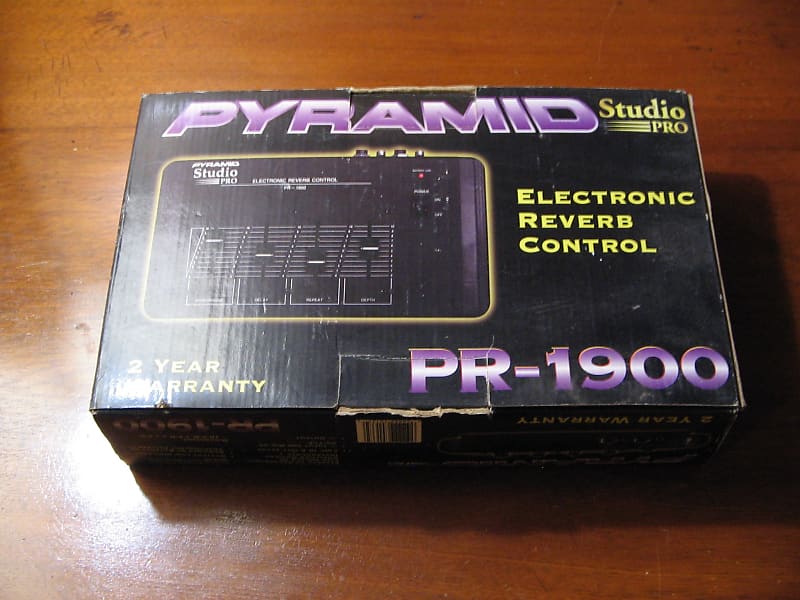 Pyramid Studio Pro PR-1900 Reverb Unit NOS / MINT | Reverb UK