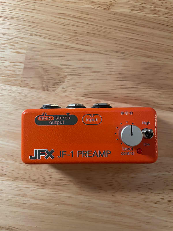 JFX JF-1 Preamp 2024 - Orange | Reverb