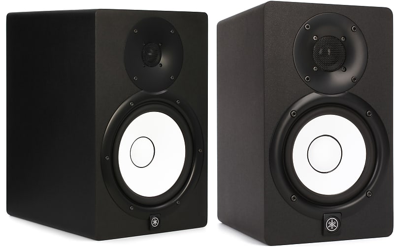 Yamaha HS8 8 inch Powered Studio Monitor - Black Bundle with | Reverb