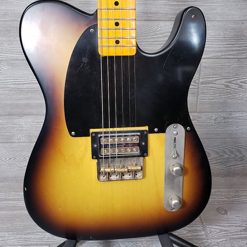 Partscaster Fender Telecaster Neck Warmoth Body Esquire | Reverb