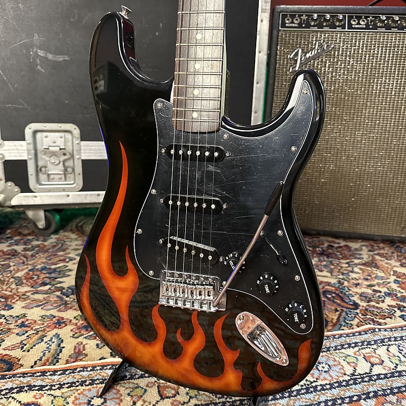 Fender Stratocaster Hot Rod Flame FSR 2003 | Reverb