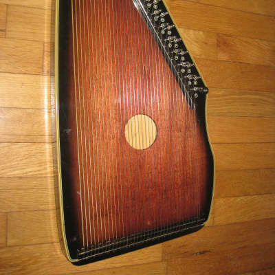 Therapy Harp Swarmandal Infinity Tuning 444HZ Case | Reverb