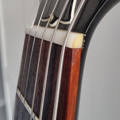 Gibson Flying v 1985 - Black left handed | Reverb