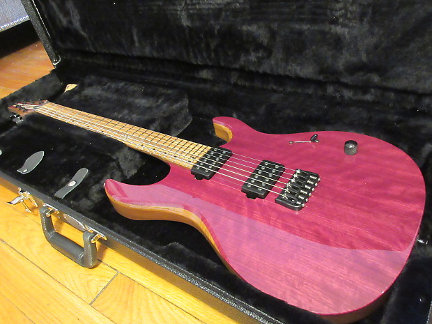 Kiesel DC600 Neck Through 2016 Purple Heart w/ case | Reverb