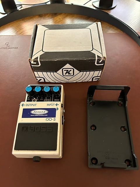 Boss DD-3 Digital Delay with Keeley Mod and Pedalock Mount | Reverb